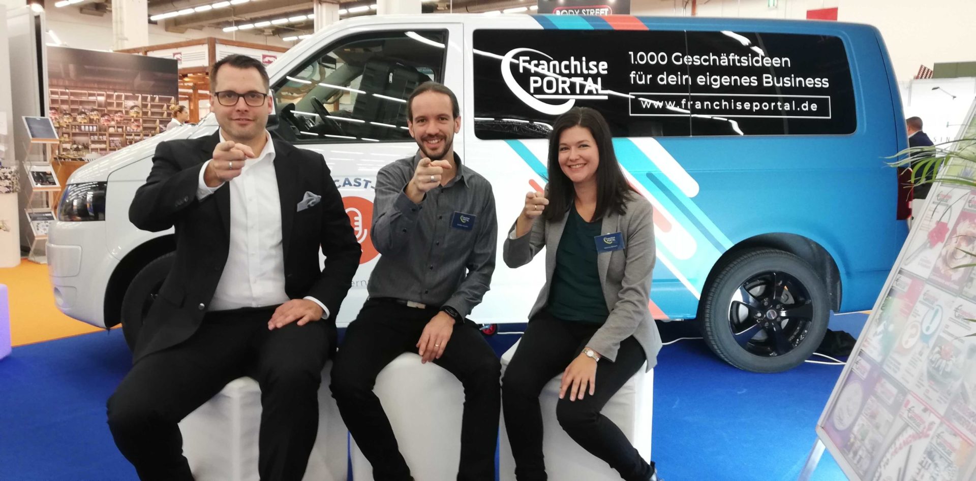 Unser "Podcast-Bus" -> ein Ort mächtig inspirierender Unternehmerstories!